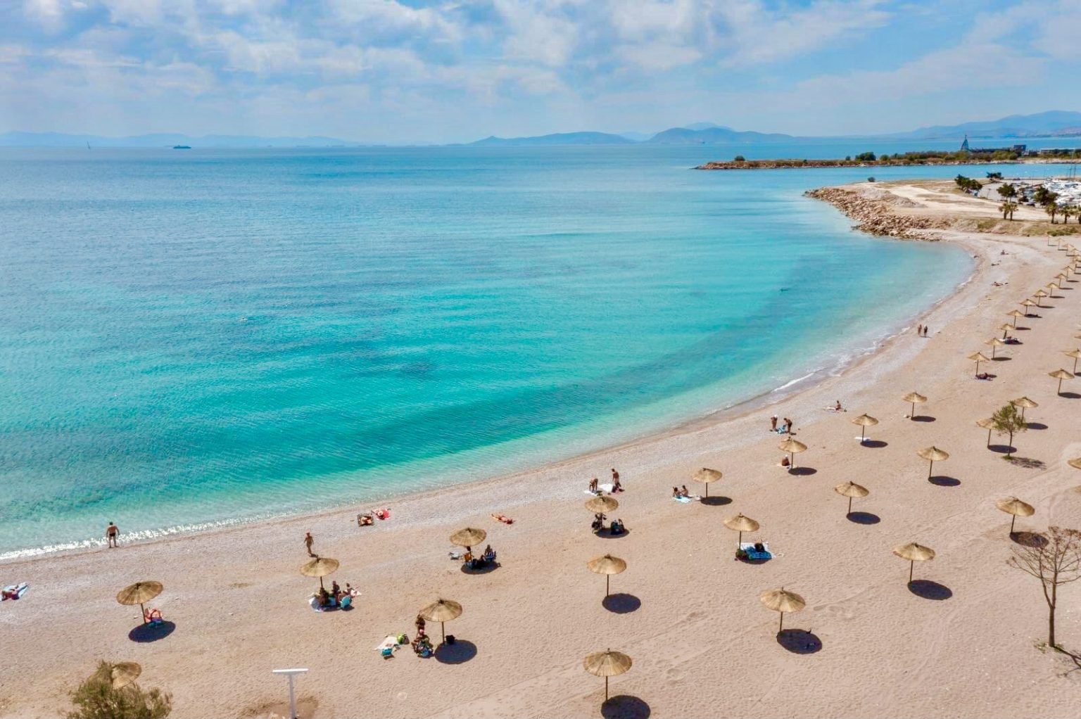 Athens Glyfada free entrance beaches - Enjoy Greece